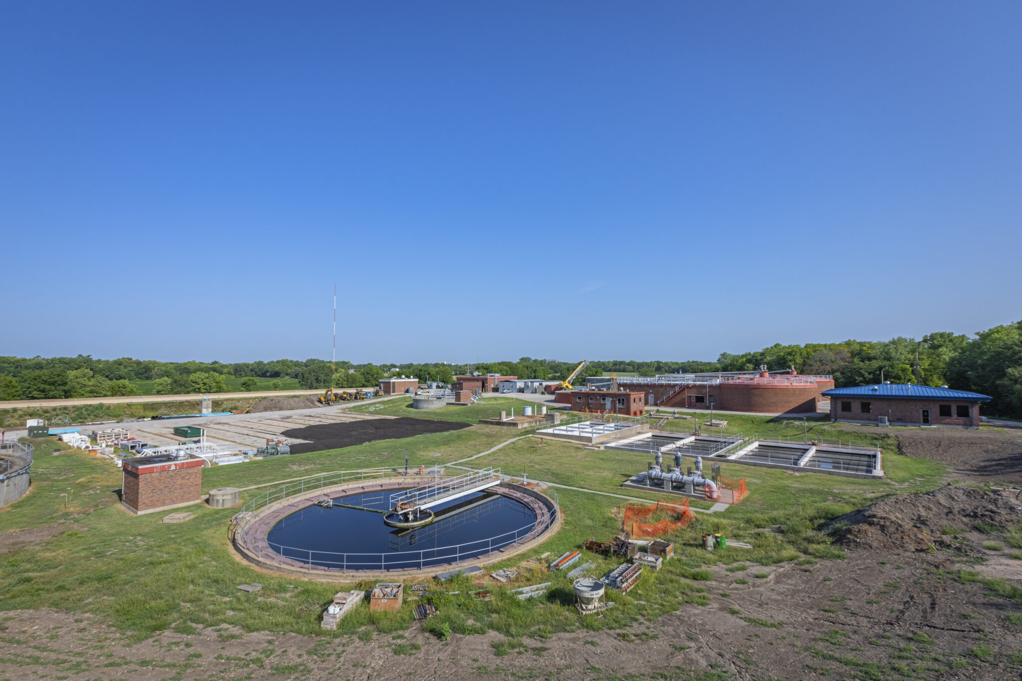 Emporia Wastewater Treatment Plant Improvements | CAS Constructors