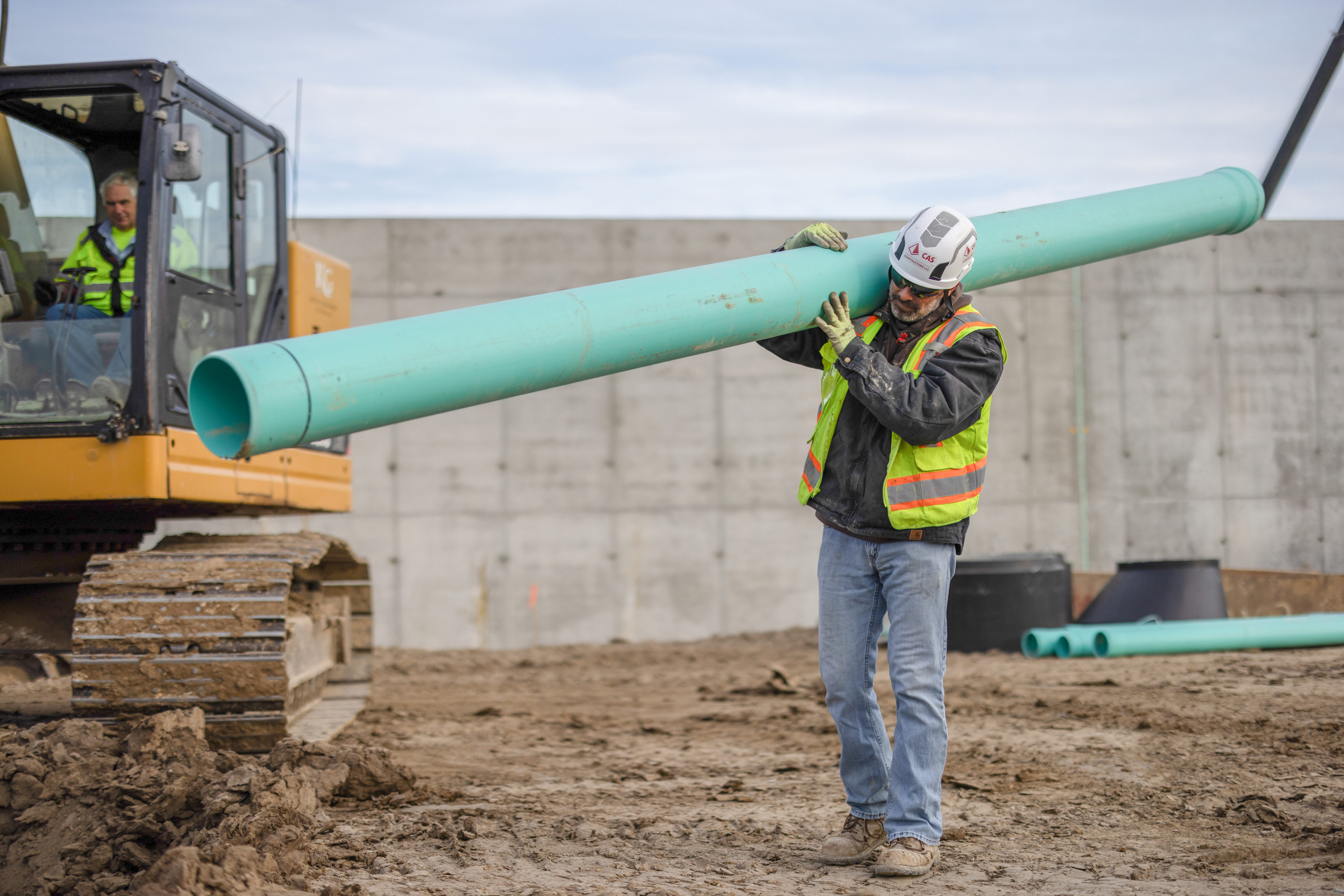 Water and Wastewater Construction | CAS Constructors